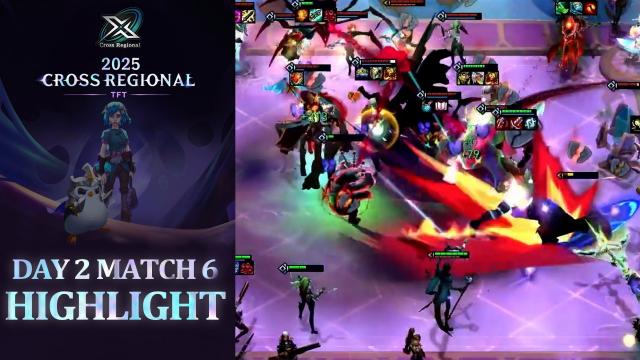 DAY2 MATCH6 하이라이트 | 2025 크로스 리저널 - TFT | SOOP VOD