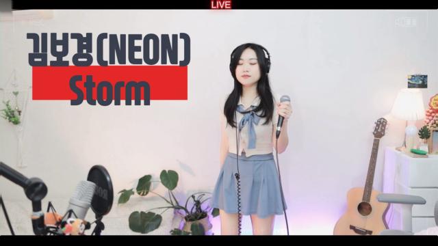 [Live clip]스톰 (Storm) - 김보경 (NEON) cover YEJU (with 쓱이) | SOOP VOD