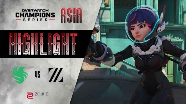 FLC vs ZETA 하이라이트｜DAY3｜2025 OWCS ASIA STAGE 1 | SOOP VOD