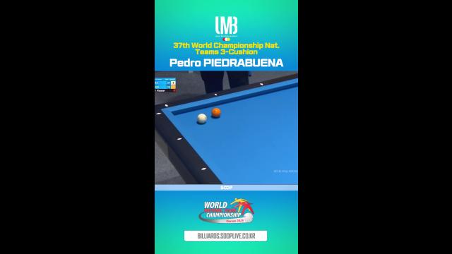 [캐치] Pedro PIEDRABENA, who earns 1 point | SOOP VOD