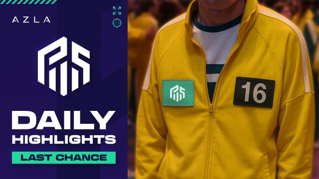 DAILY HIGHLIGHT l 2025 PWS: Phase 1 Last Chance | SOOP VOD