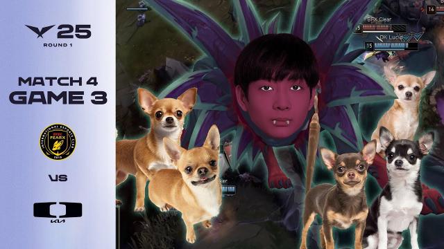 진짜 🐶판이네 | BFX vs DK 게임 3 하이라이트 | 04.03 | 2025 LCK | SOOP VOD