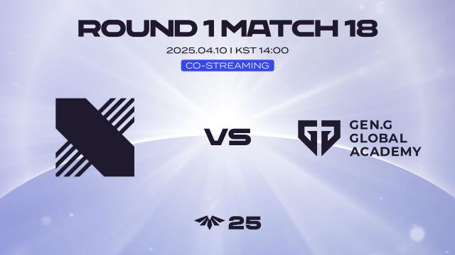 DRX vs. GEN | 04.10 | 2025 LCK CL Round 1 | SOOP VOD
