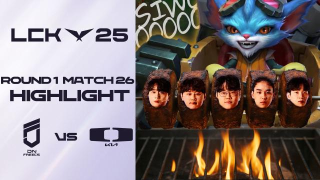 [dnf Vs Dk] 2025 Lck 하이라이트 | 4월 18일 | Soop Vod
