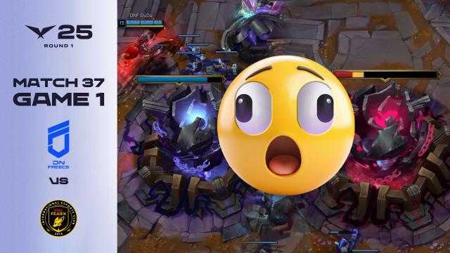 👁️👁️ | DNF vs BFX 게임 1 하이라이트 | 04.26 | 2025 LCK | SOOP VOD