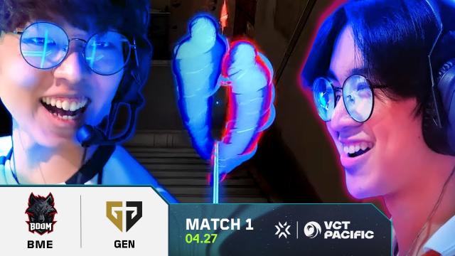 BME vs GEN - 플레이오프 2일차 하이라이트 | VCT 퍼시픽 스테이지 1 | SOOP VOD