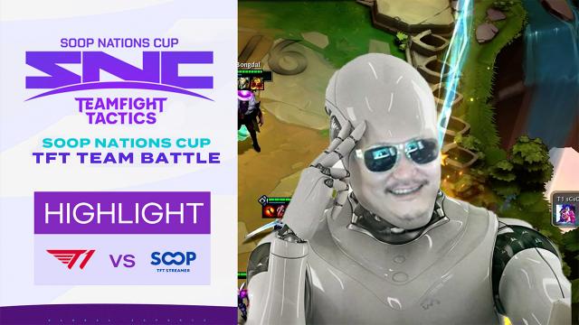 [SOOP vs T1] 결승전 하이라이트 | SNC TFT 팀 배틀 3일차 | SOOP VOD