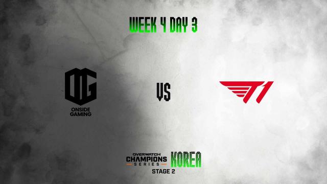 ONG vs T1｜4주차 3일｜2025 OWCS KOREA STAGE 2 | SOOP VOD