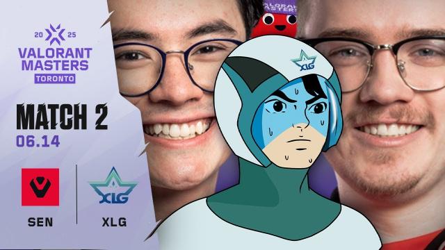 XLG vs SEN - 플레이오프 1일차 2경기 하이라이트 | 마스터스 토론토 | SOOP VOD