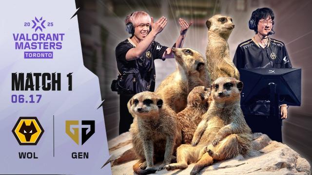 WOL vs GEN - 플레이오프 4일차 1경기 하이라이트 | 마스터스 토론토 | SOOP VOD