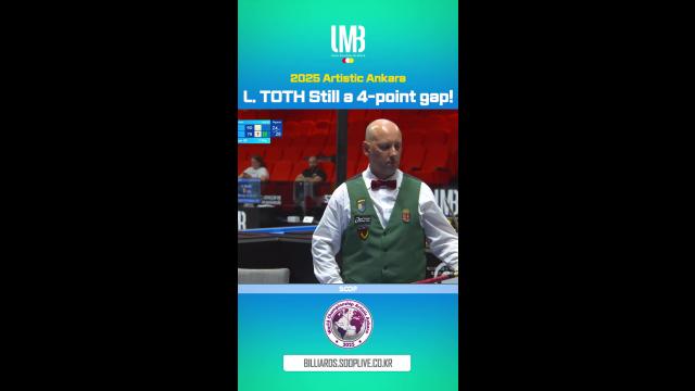 [캐치] L. TOTH Still a 4-point gap! | SOOP VOD
