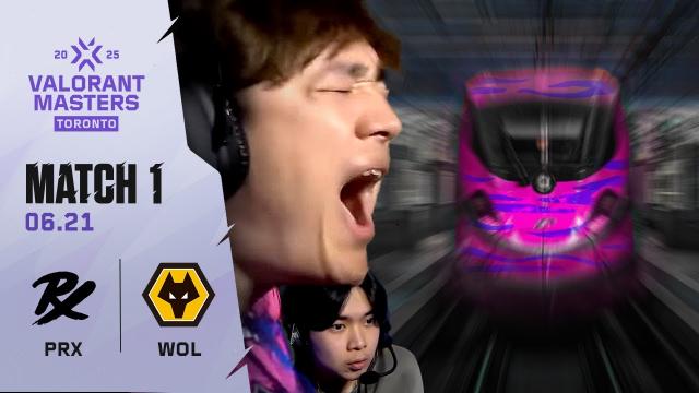 PRX vs WOL - 플레이오프 결승직행전 하이라이트 | 마스터스 토론토 | SOOP VOD