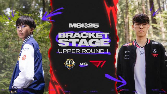 CFO vs T1 매치 하이라이트 | 승자조 1라운드 | 07.04 | MSI 2025 | SOOP VOD