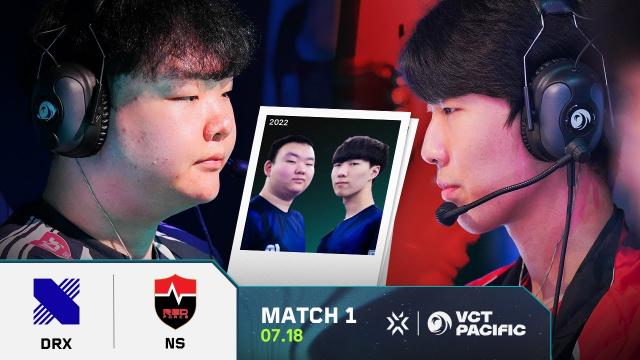DRX vs NS - 그룹 스테이지 4일차 MATCH 1 하이라이트 | VCT 퍼시픽 스테이지 2 | SOOP VOD